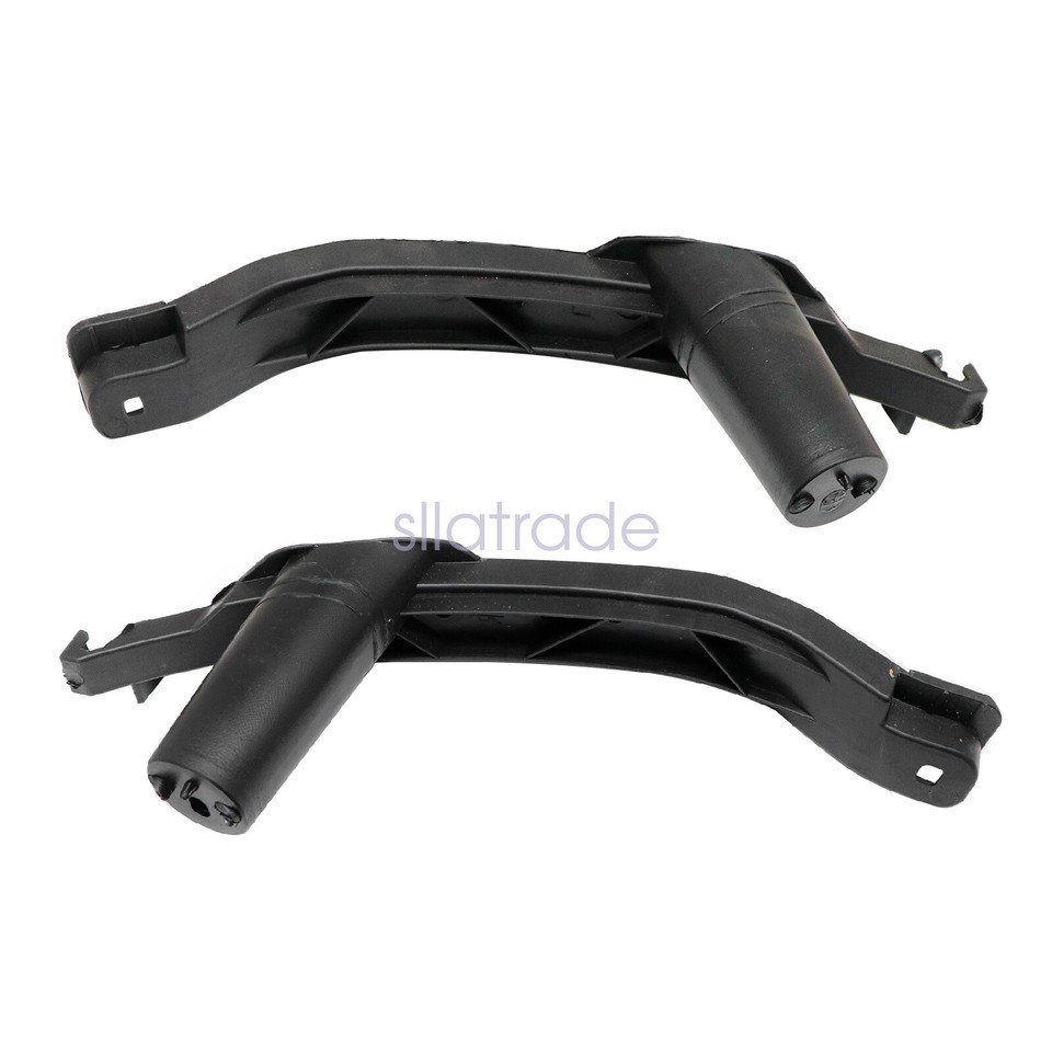 Black Left + Right Side Front Bumper Bracket Fits For Volkswagen Jetta ...