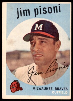 1959 Topps Jim Pisoni Baseball Cards #259 | eBay