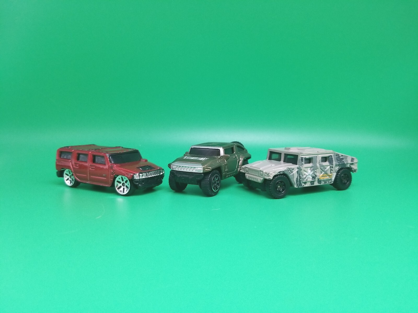 Hummer H2 HX Concept & Military Humvee Set Toy Diecast Car Truck Lot ...