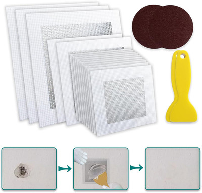19 Pack Drywall Repair Kit for Large Holes, 2/4/6/8 Inch Dry Wall Patch ...