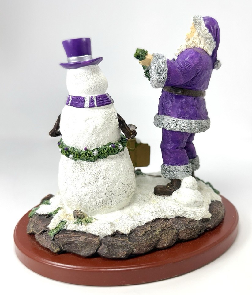 Kansas State Santa’s Snowman Statue By Memory Company Limited Edition ...