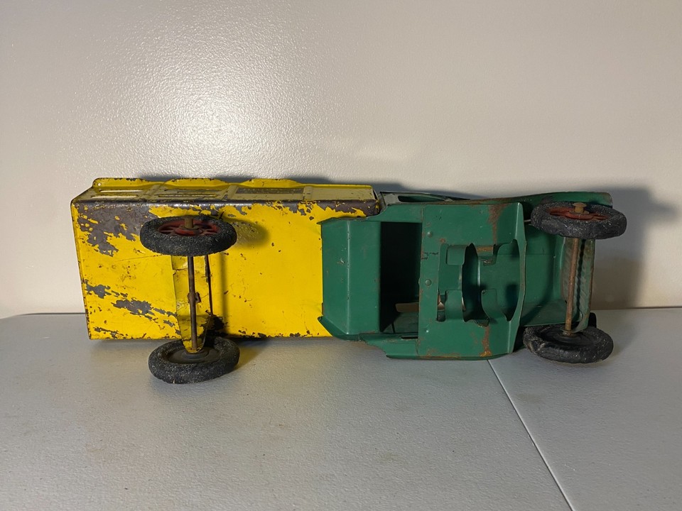 Buddy L Pressed Steel Stake Truck Vintage Large Toy MA-91 | eBay