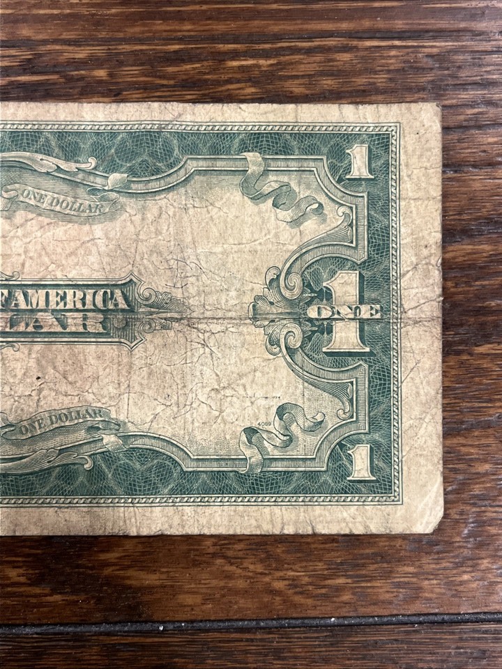 $1 Silver Certificate • Large Note • Horse Blanket Note • Series of ...