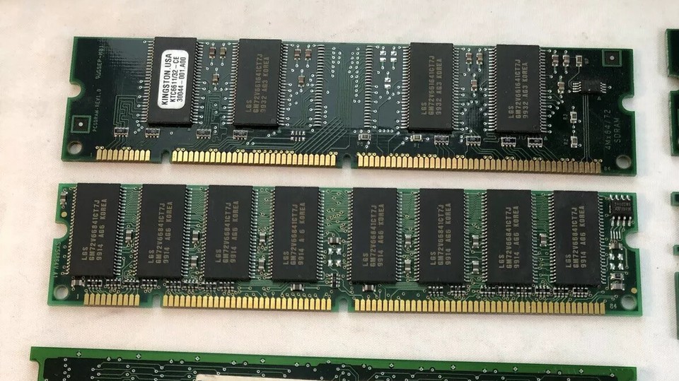 64MB PC100 168 PIN DIMM SDRAM MEMORY MODULES Total 64 mb PC 100 / Non ...