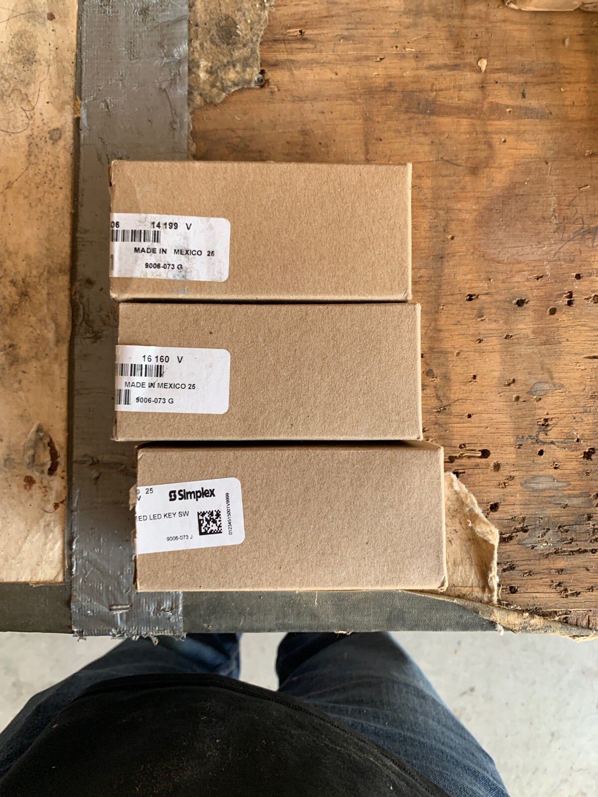 Simplex 2098-9806 Fire Alarm Remote Indicator Lamp w/ Test Station ...