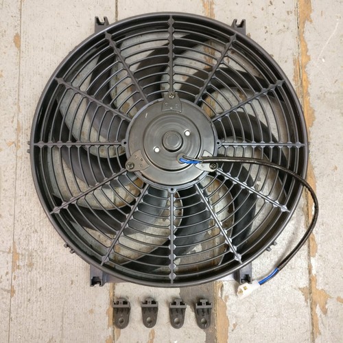 1965 D100 Series 14 Inch Super Duty Radiator Fan 12v fast aeroline ...