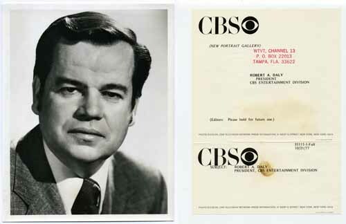 CBS Press Photo 7X9 Robert Daly entertainment div. | eBay