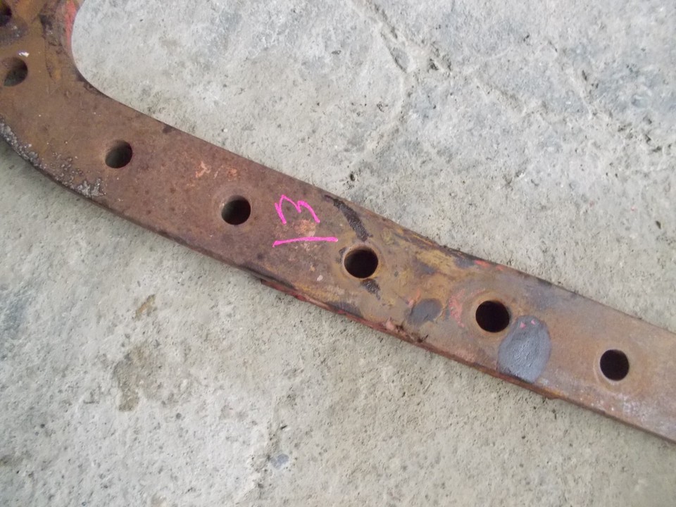 Farmall M Super M 400 450 IHC tractor wishbone reinforced drawbar | eBay