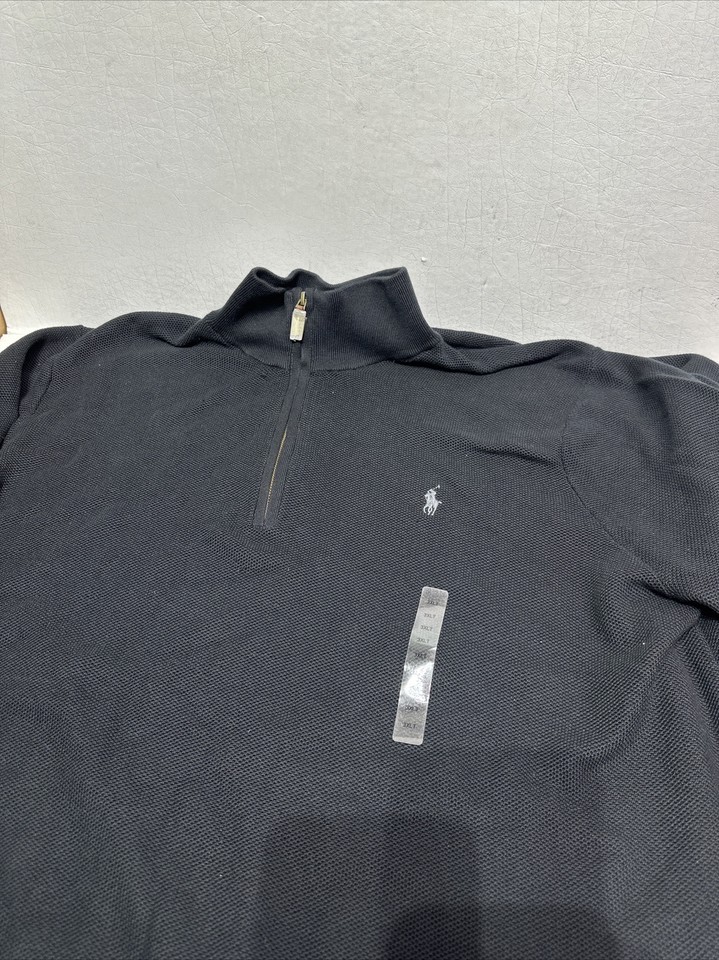 Polo Ralph Lauren 1/4 Zip Sweater Pullover 3XLT Tall Mens | eBay