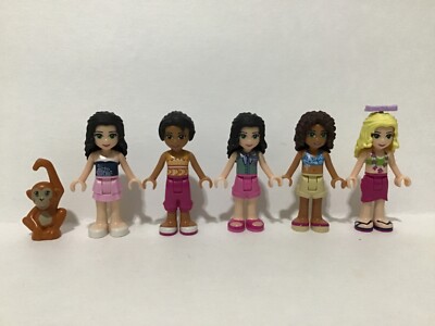 LEGO Friends 41007, 41008, 41032 Minifigures Emma, Joanna, Emma ...