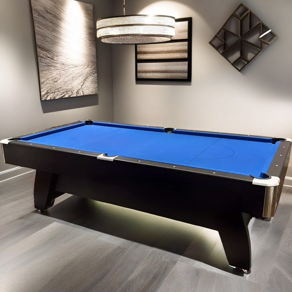 Full-Size 8ft Pool Table for Snooker and Billiards with a 25mm Thick ...