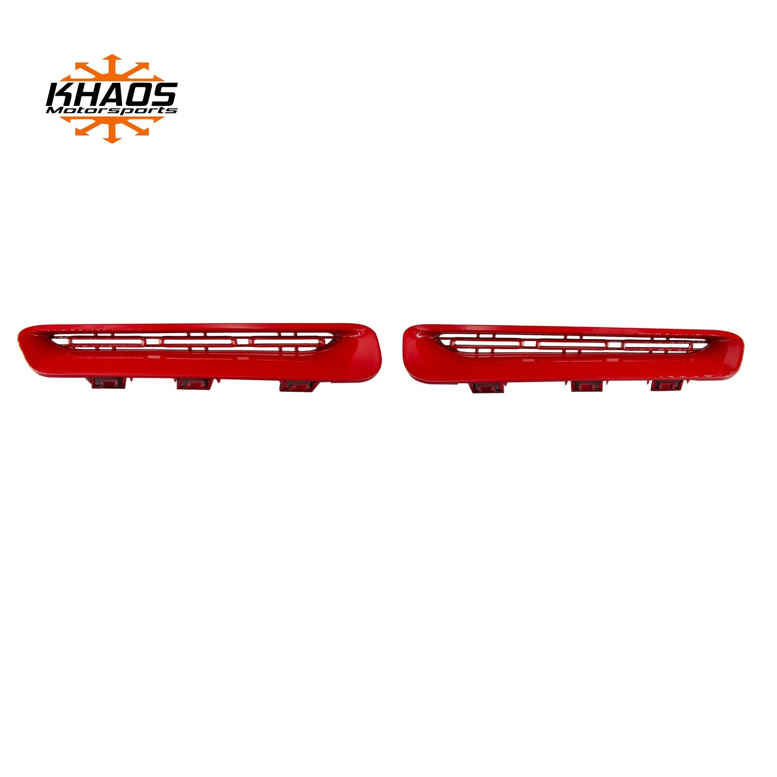 Color Matched Dodge Challenger Hood Bezels Set TorRed PR3 | eBay