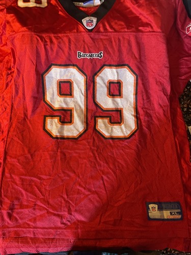 NFL Tampa Bay Buccaneers Warren Sapp 99 Reebok Red Jersey Men XL | eBay