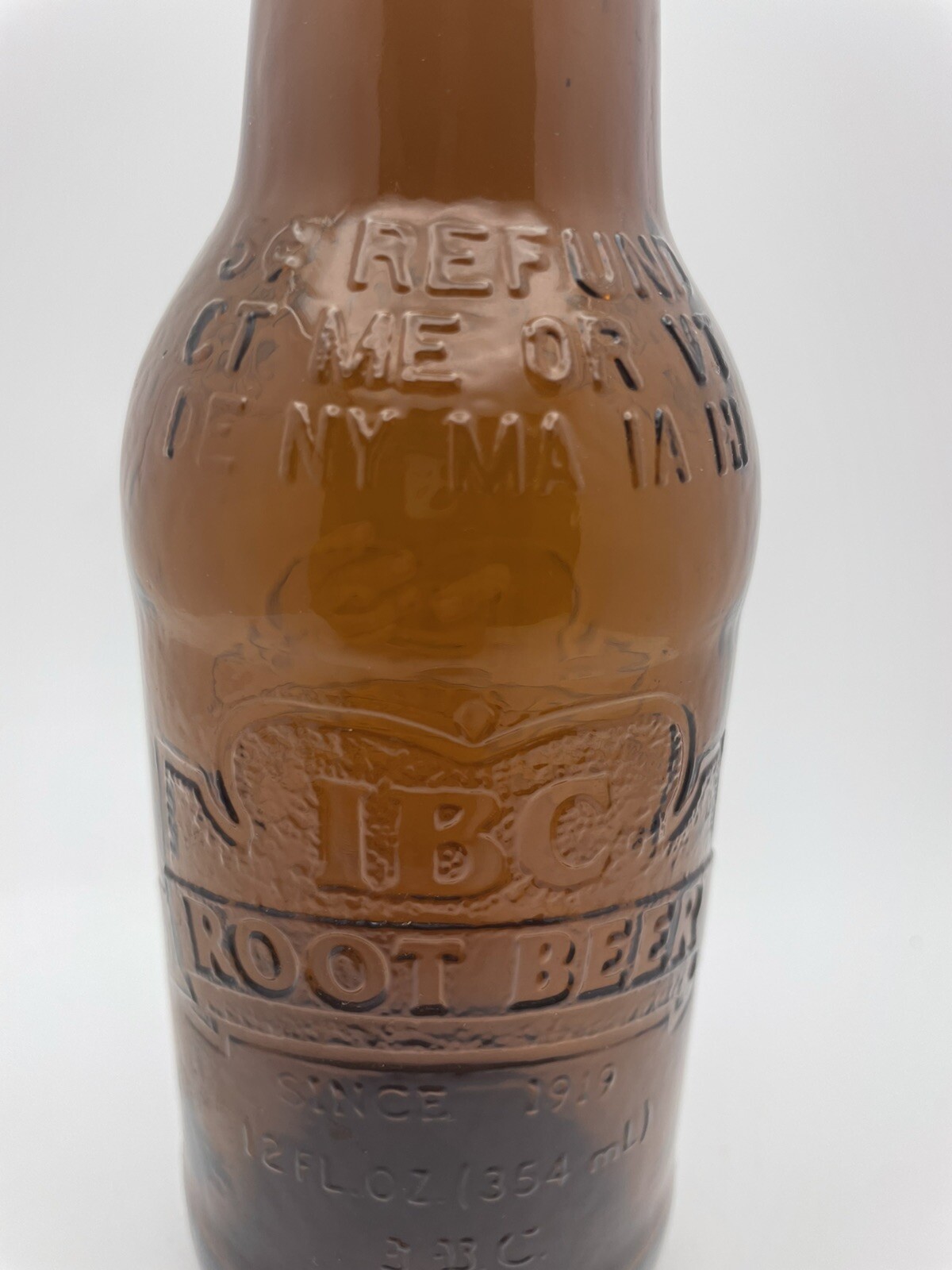 IBC Brown Root Beer Bottle 12 oz Vintage Soda Bottles.,NICE | eBay