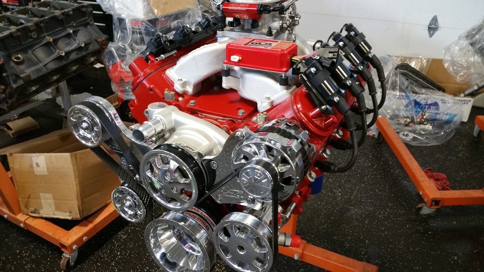 Chevy LS Crate 6.0L LS2 LS1 LS3 LSX Crate Engine 570HP | Billet ...
