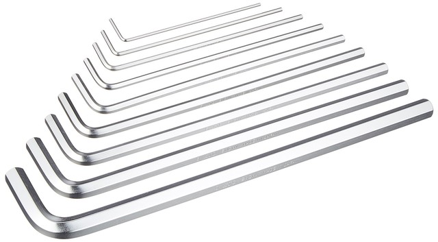 Kyoto Machine Tools High Grade L type long hexagonal stick wrench set 9 ...