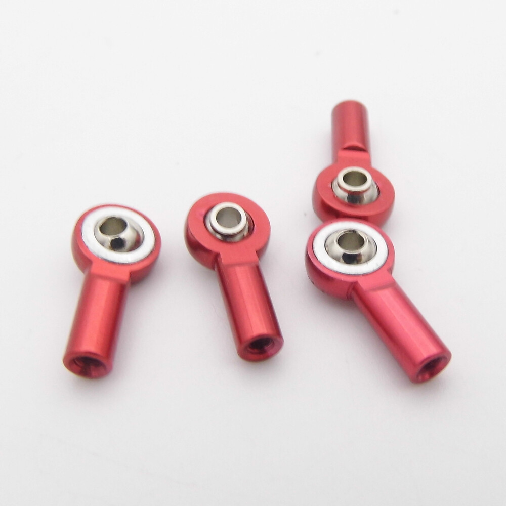 4x M2 Tie Rod End Linkage End Ball Head Joint Adapter for RC Car Boat ...