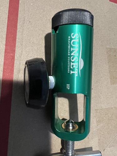 Sunset Brass Integral 50 PSI O2 Regulator, Flow: 0~15 L/Min ~ Model ...