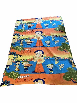 Chhota Bheem ( Little Bheem) Wall Hanging Tapestry - 58" x 78" Vintage ...