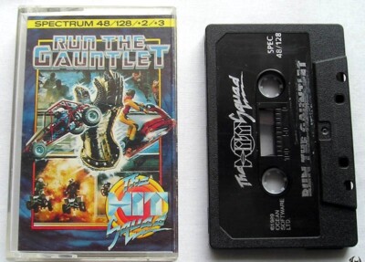 Sinclair ZX Spectrum 48K Game - RUN THE GAUNTLET - Hit Squad - Tested ...