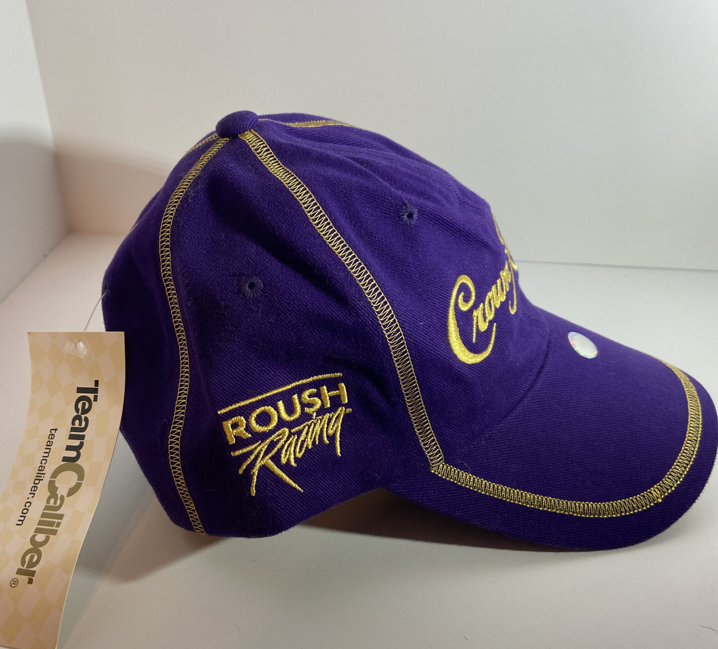 NASCAR #97 Kurt Busch PURPLE Crown Royal Hat Cap Adju… - Gem