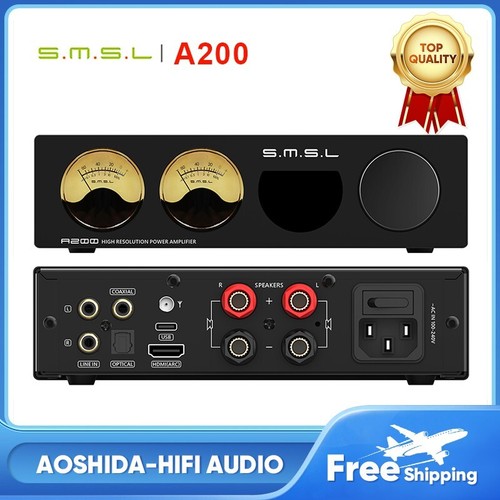 SMSL A200 High Resolution Power Amplifier Muliple input Methods with ...