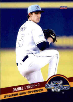 2019 Carolina League Top Prospects Choice #28 Daniel Lynch - NM ...