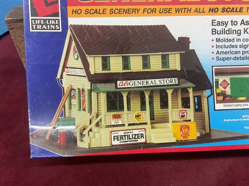 Life Like Trains General Store HO Scale Scenery Building NEW SEALED IN ...
