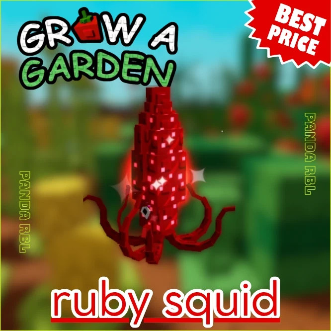 Ruby Squid - Grow A Garden | GAG | Roblox Cheap | eBay