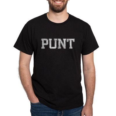 CafePress PUNT, Vintage Dark T Shirt 100% Cotton T-Shirt (705295427) | eBay