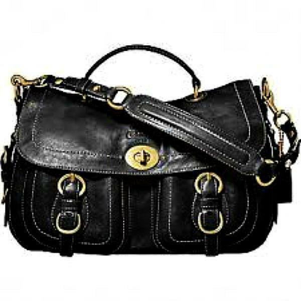 NWT Coach Ltd Legacy Black Leather Top Handle Brief Pocket NWT Coach Ltd Legacy Black Leather Top Handle Brief Pocket