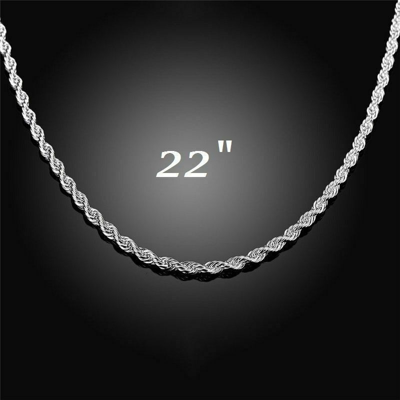 large CROSS GOLD YIN YANG JESUS 925 Sterling Silver ROPE 22" Chain ...