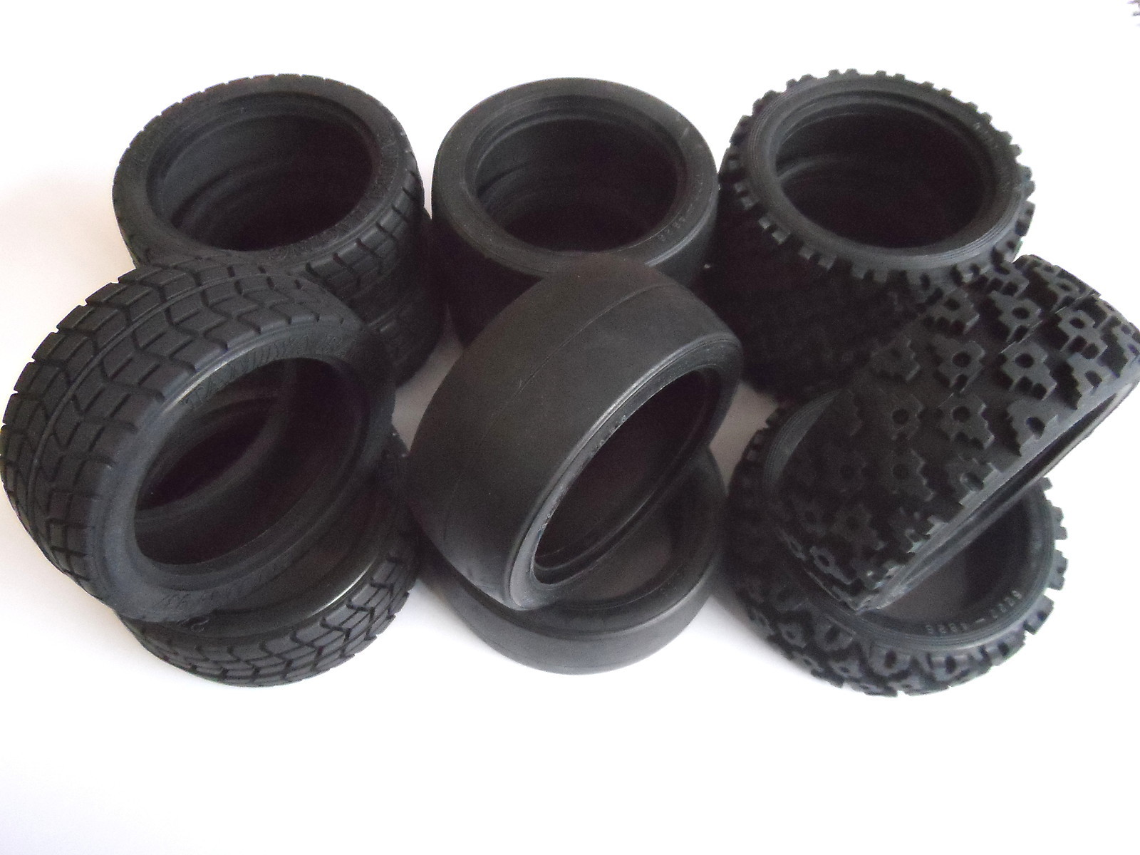 Choice Of New Tamiya Tyres/Tires: Radial / Slick / Rally Block 50419 ...