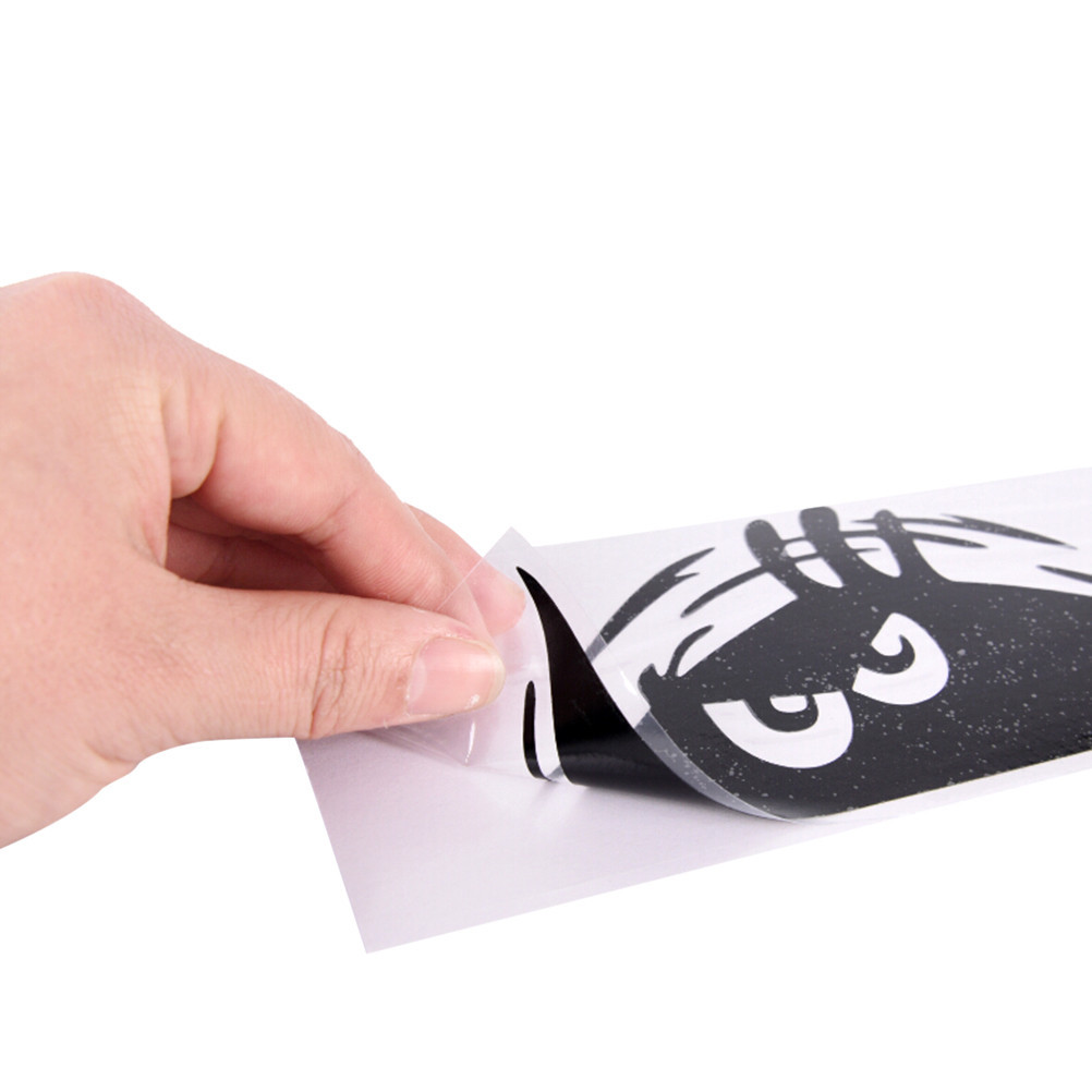 Funny Peeking Monster Auto Cars Walls Windows Stickers Graphic Vinyl ...