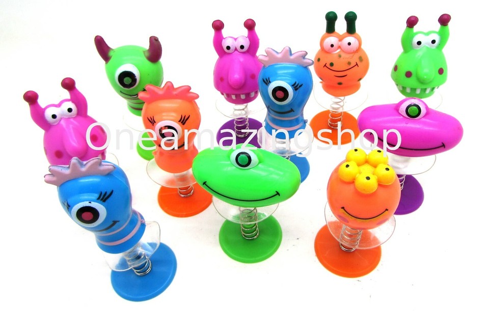 New Pop Up Jumping Monster Children's Toy Party Bag Christmas Stocking ...