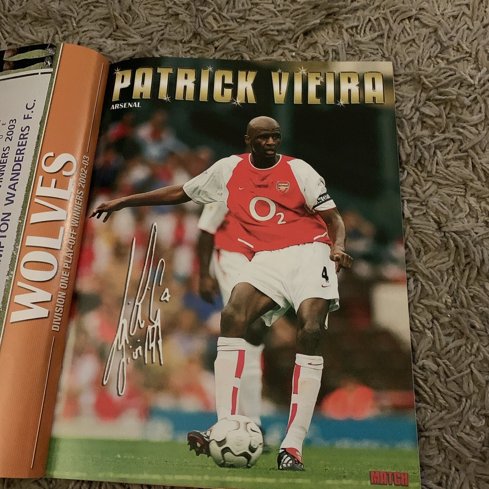 MATCH - THE BEST FOOTBALL MAGAZINE SATURDAY JUNE 7th SEASON 2002 - 03 ...