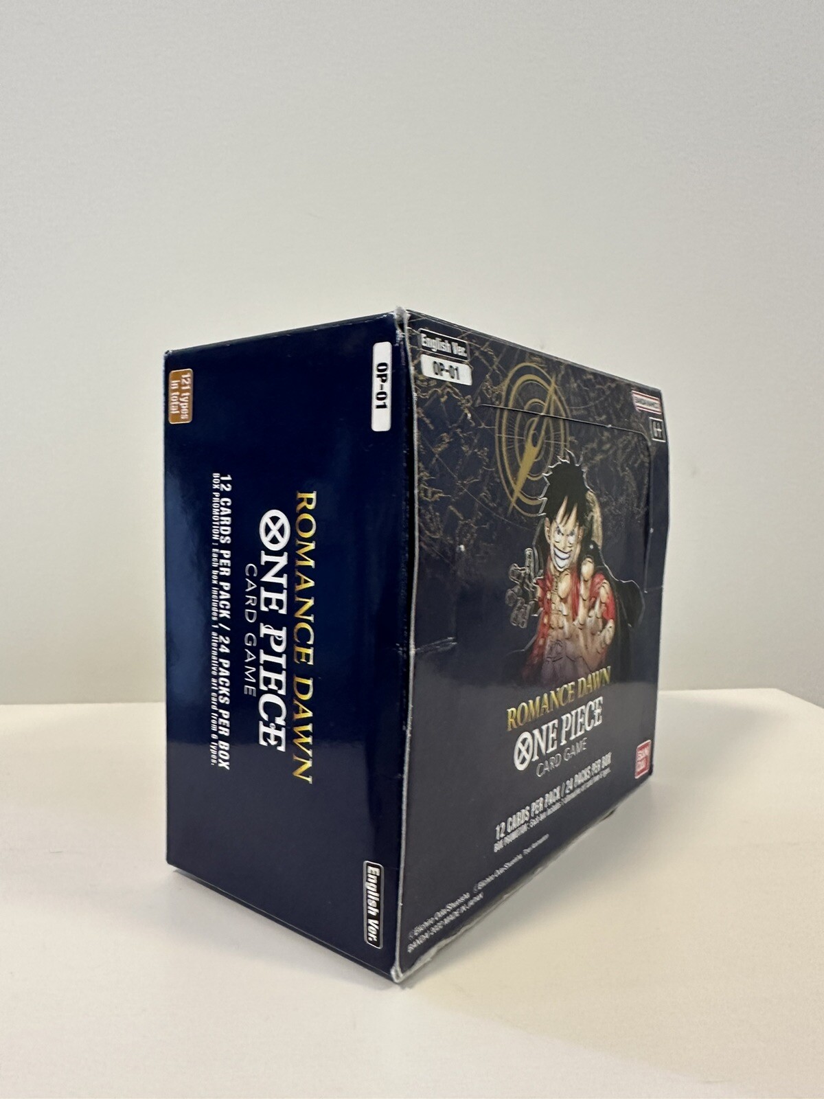 EMPTY BOX - One Piece Romance Dawn (English) OP01 Blue Bottom (BOX ONLY ...