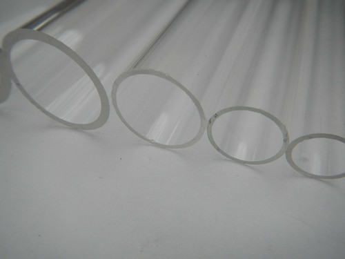 CLEAR ACRYLIC PERSPEX ROUND PIPE TUBE BAR 24mm HOLLOW 6mm upto 60mm ...