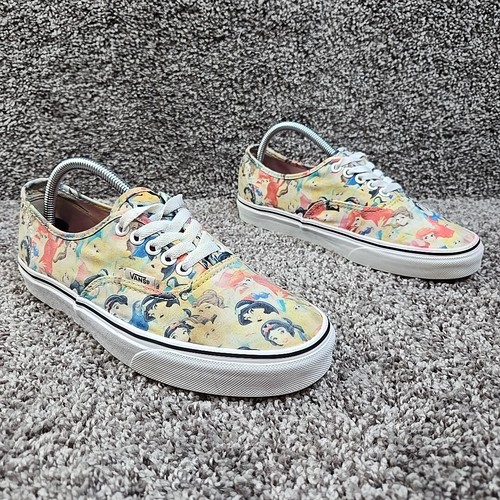 Vans x Disney Womens Size 9 Multi Princess Cinderella World Print ...