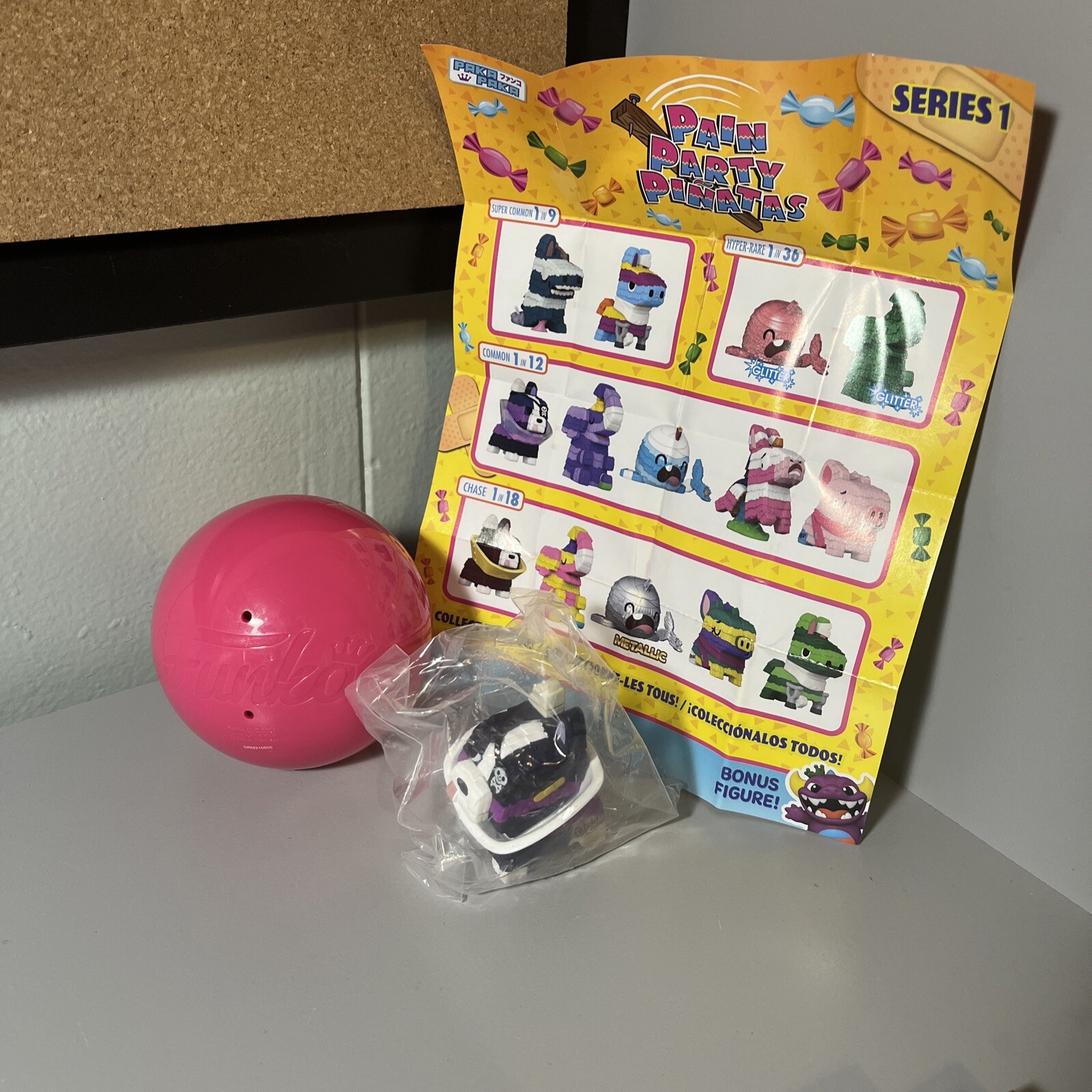 NeW Funko PAKA PAKA PAIN Party PINATAS Series PATCHES White CONE Rare ...