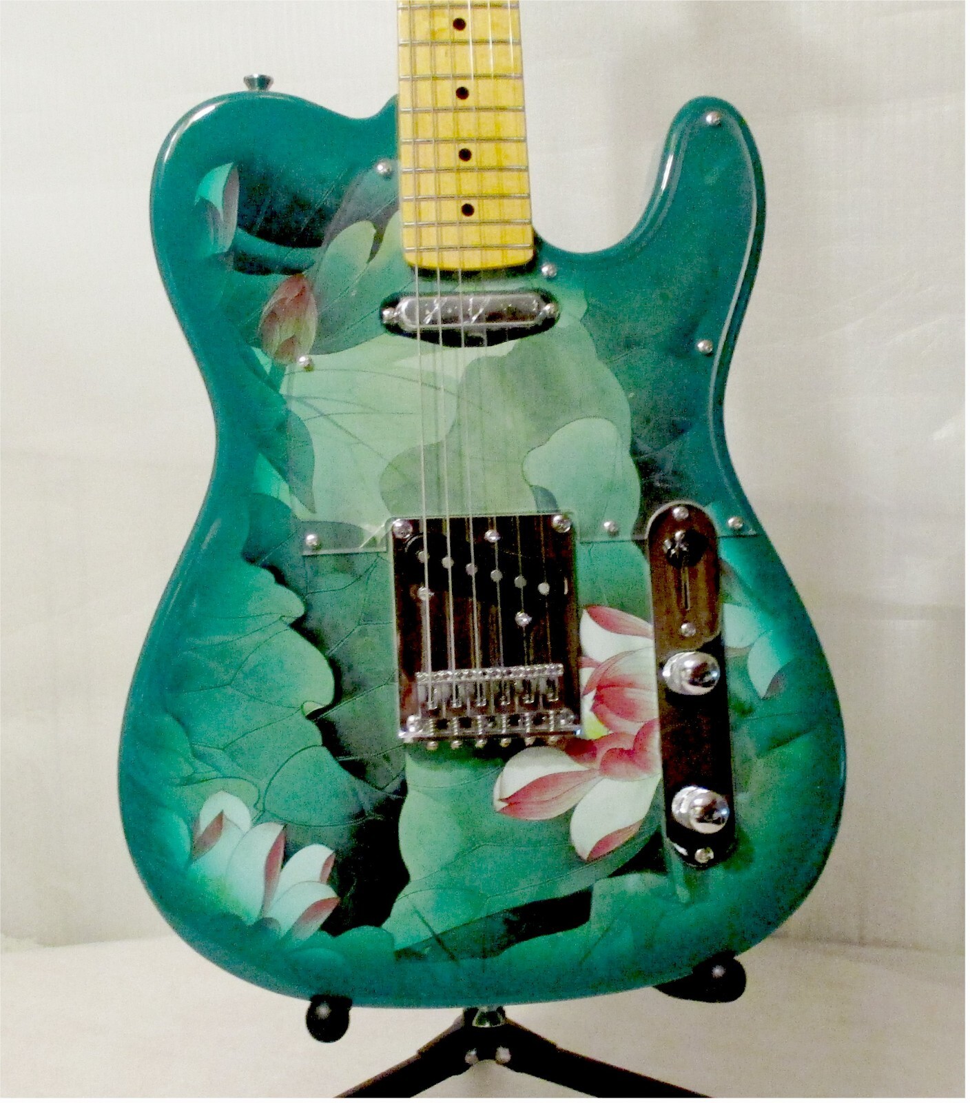Bullfighter D133 - TL Series Electric Guitar-Lotus/Dark Green Color ...