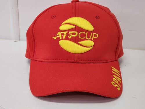 ATP CUP Spain Tennis Red Cap Hat Like New Condition | eBay