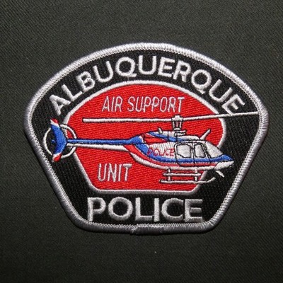Vintage Albuquerque Police Department NM Air Support Unit Patch (New ...