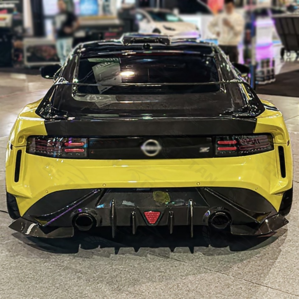 Carbon Fiber C style Rear Trunk Spoiler Wing For 2022-2025 Nissan Z ...
