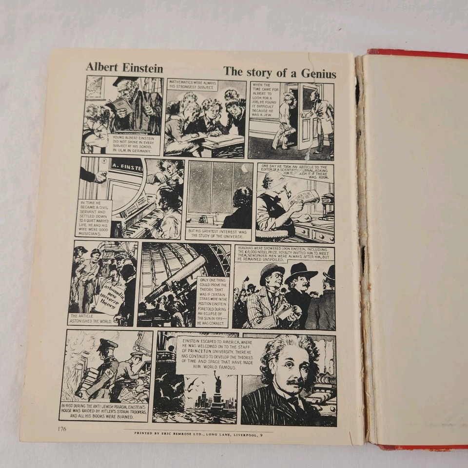 Vintage EAGLE ANNUAL Number 4 Hardcover Book Comic Strips Stories ...