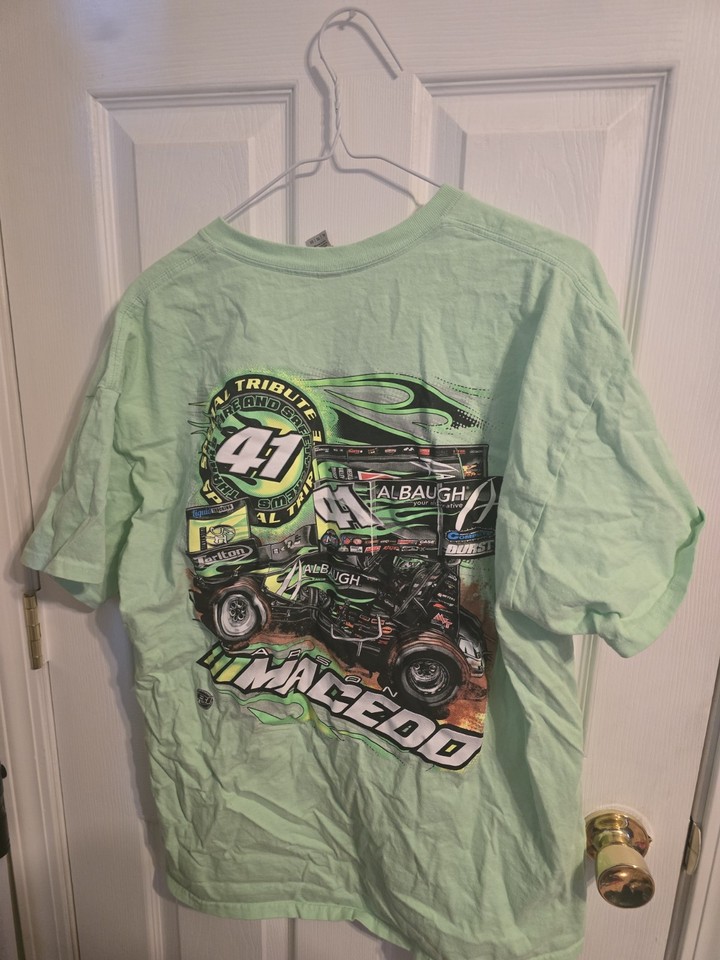 Carson Macedo #41 Sprint Car T-Shirt XL | eBay