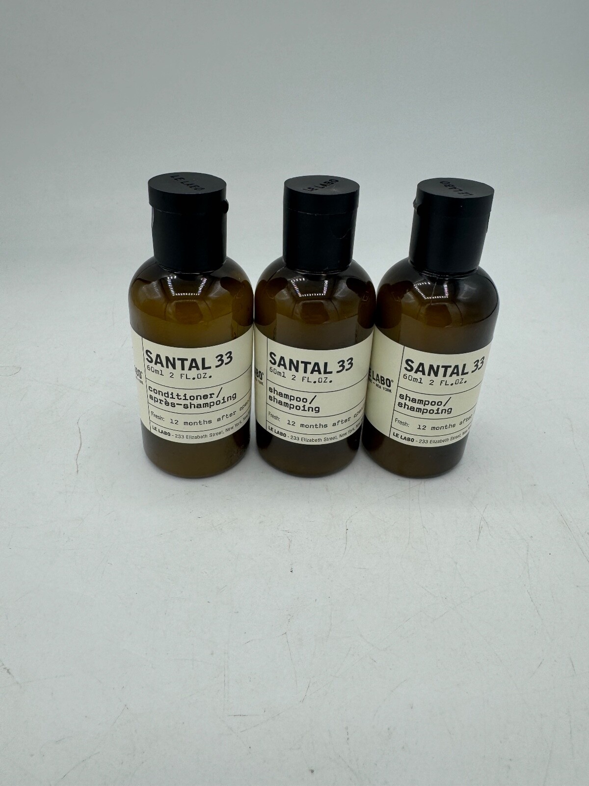 LE LABO SANTAL 33 SHAMPOO LOT OF 3 EACH- 60 ML/ 2 FL oz BOTTLE-NEW | eBay