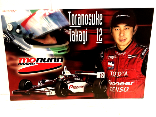2004 TORANOSUKE TAKAGI #12 PIONEER TOYOTA INDY CAR SERIES OPEN WHEEL ...