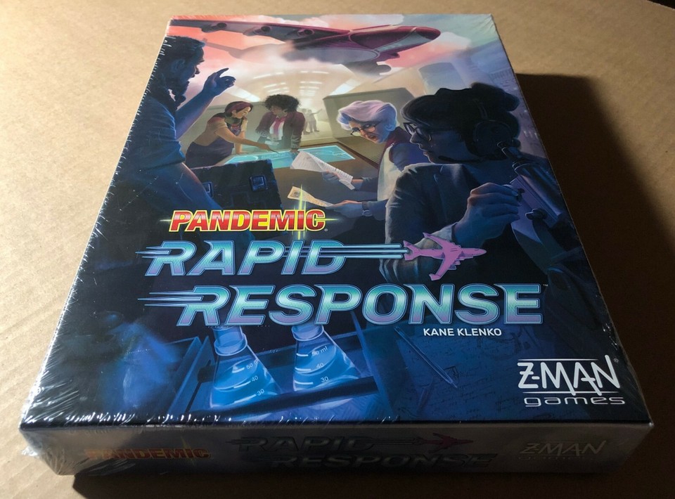 Pandemic: Rapid Response Board/Dice Fantasy Game (Z-Man Games) *New ...
