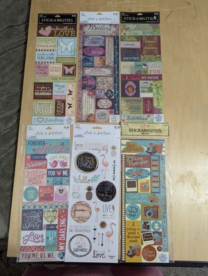 Lot Of 6 Different Stickers Sets Brand Is Stickabilities | eBay